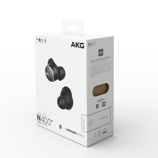 AKG N400NC TWS | True Wireless Noise Cancelling Headphones